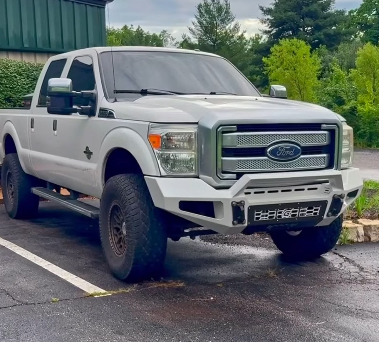 GRIDIRON 2011-2016 Ford F250-F550 Prerunner Front Bumper – Gridiron ...